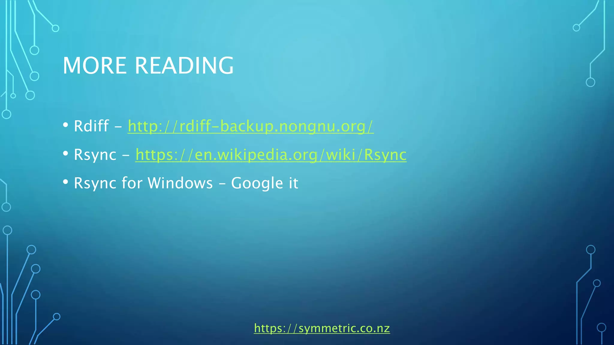 Delta Incremental File Based Backups | PPTX