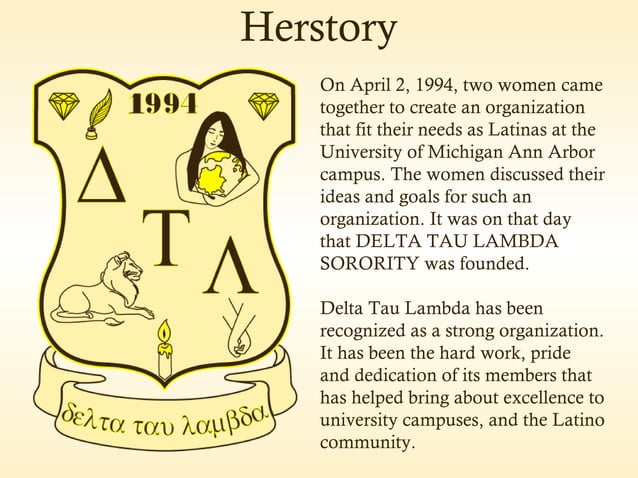Delta Tau Lambda | PPT