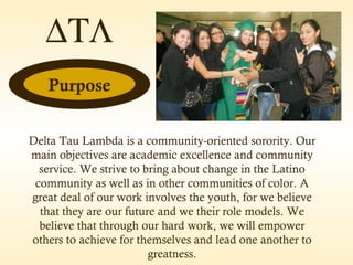 Delta Tau Lambda | PPT
