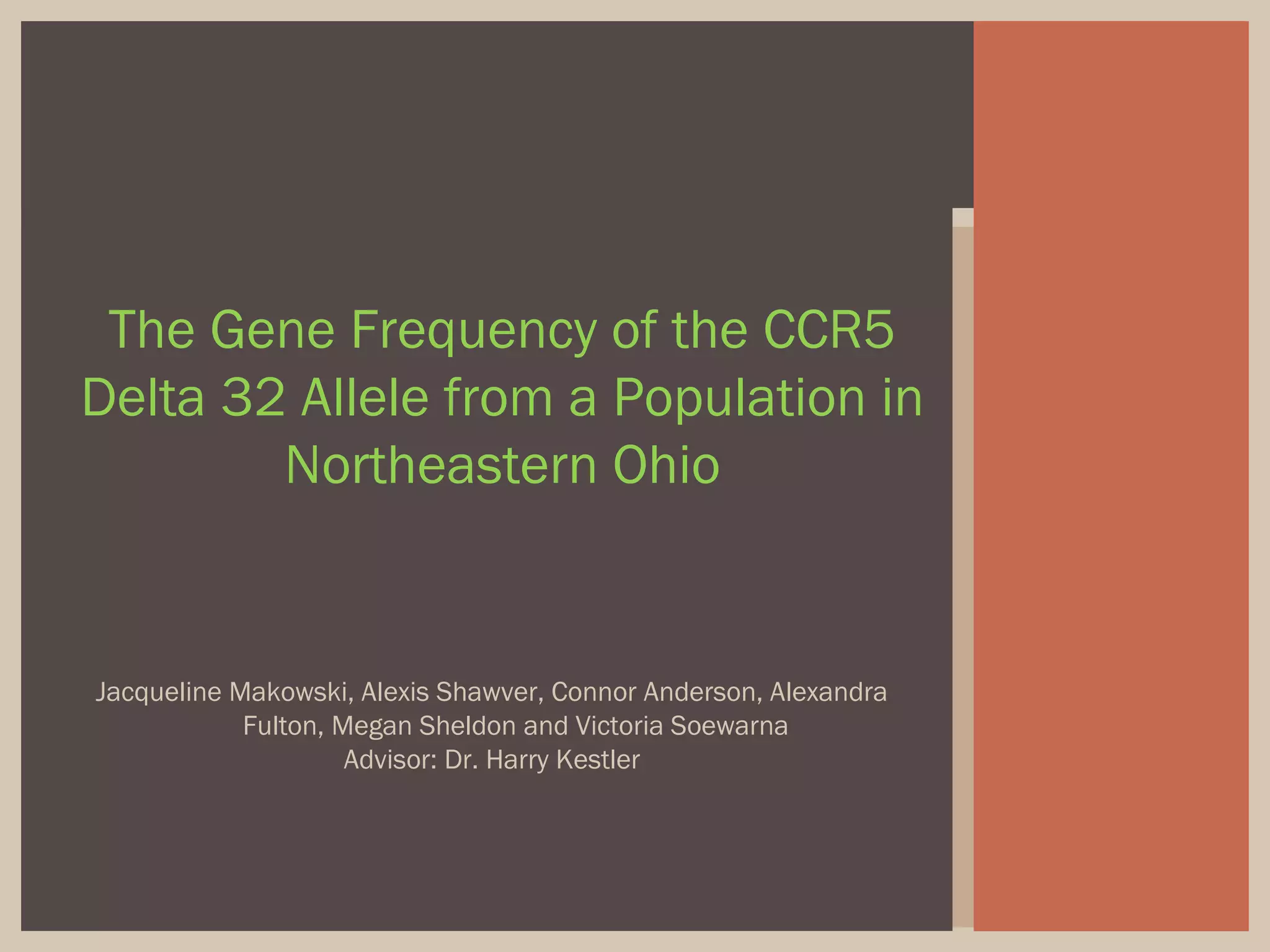 Analysis of Delta32 | PPT