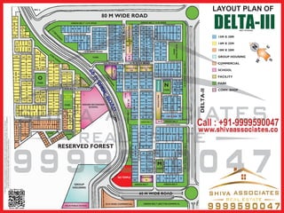 Delta 3 HD Map Greater Noida | PPT