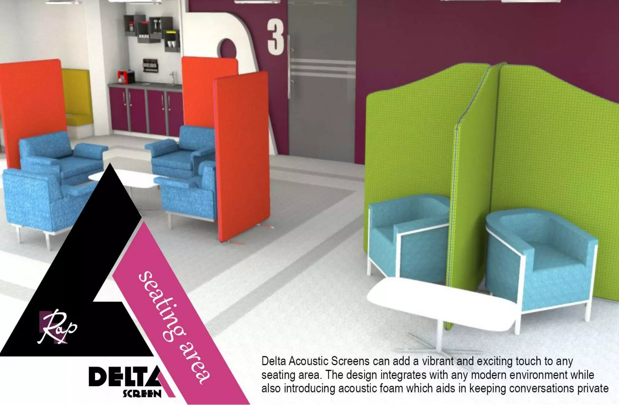 Delta Acoustic Office Screens | PPTX