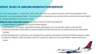 How to Travel with Delta Airline | PPT