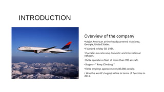 Delta airlines | PPT