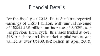 Delta Airlines - Some Facts You Shall Know | PPTX