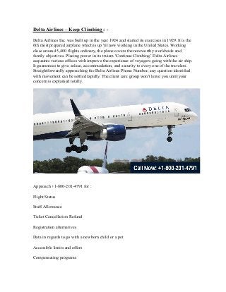 Delta Airlines – Keep Climbing