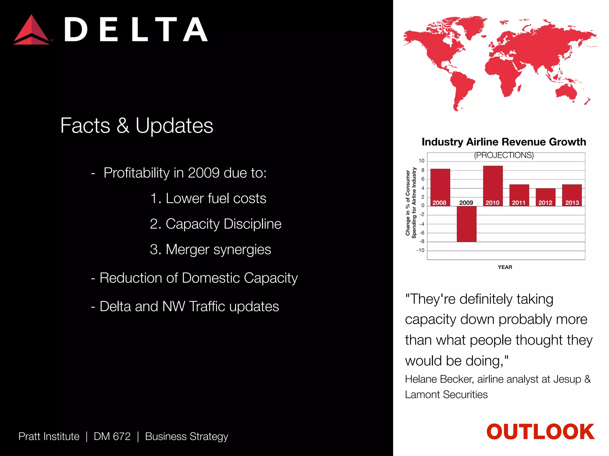 Delta Airlines Business Strategy | PDF