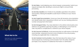 Delta Airlines Cancellation and Refund Policy | PDF