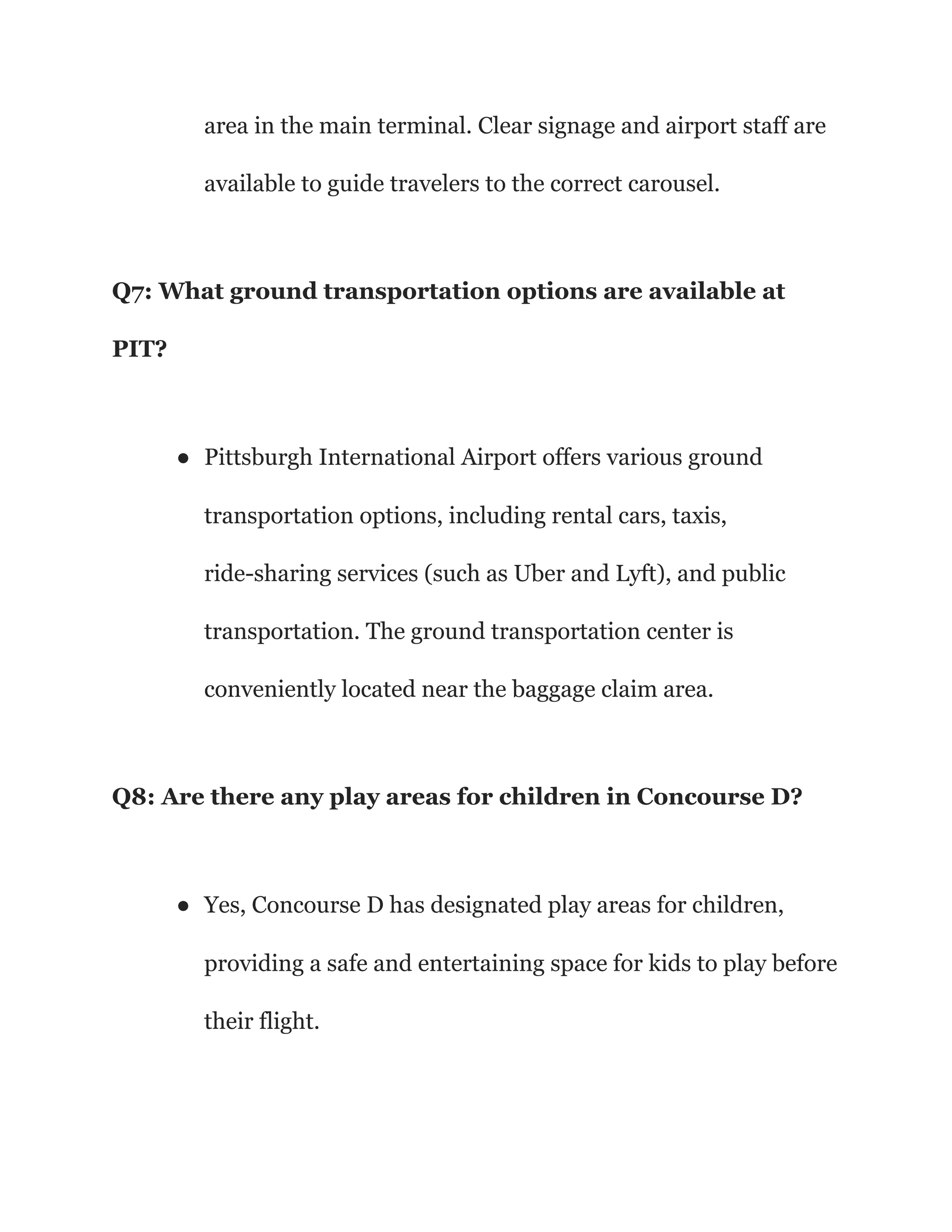 Delta Airlines PIT Terminal-Delta Airlines PIT Terminal | PDF