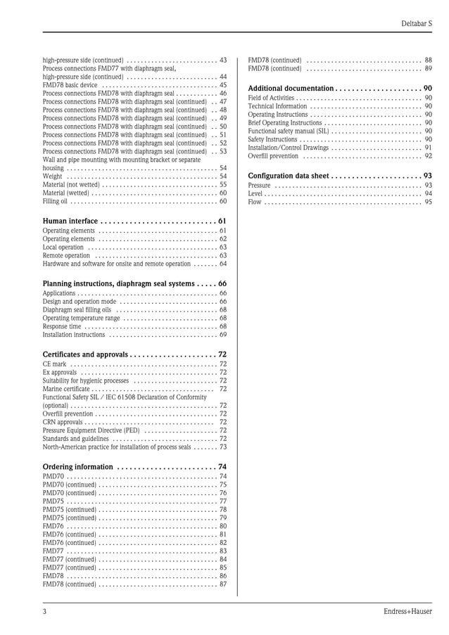 Deltabar s pmd70 pmd 75 fmd 76_fmd 77_fmd 78-endress+hauser datasheet ...
