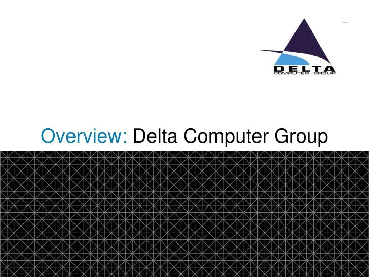 Delta Computer Group 2012