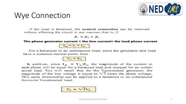 Delta connected generator lecture 1(b) | PDF
