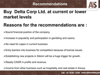 ATS Company Reports: Delta corp ltd. | PDF