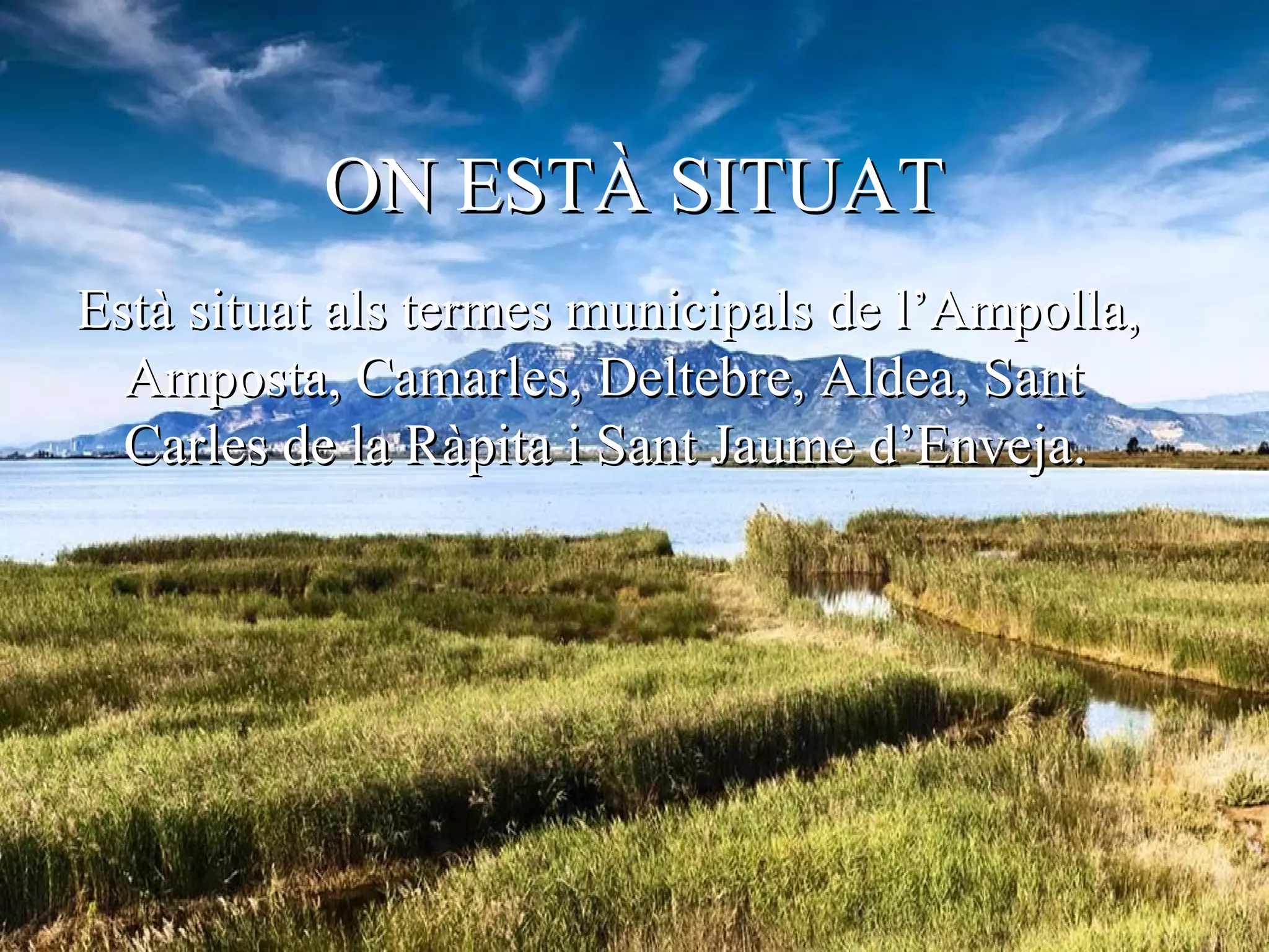 Delta de l’Ebre | PPT