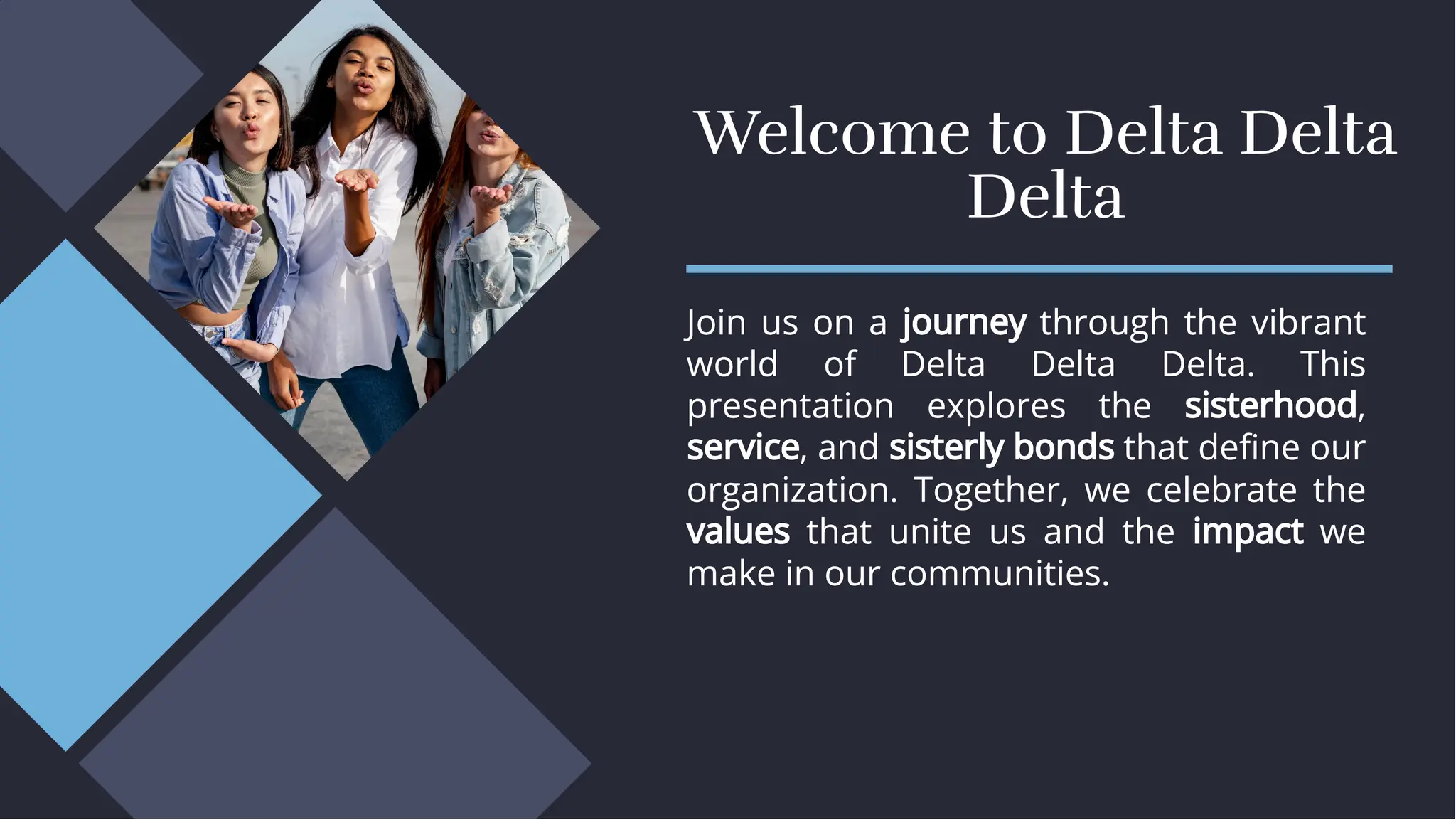 Delta Delta Delta | PPT | Free Download