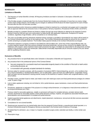 Delta-Dental Fee Schedule CA | PDF