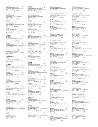 Delta Dental Providers Northern CA | PDF