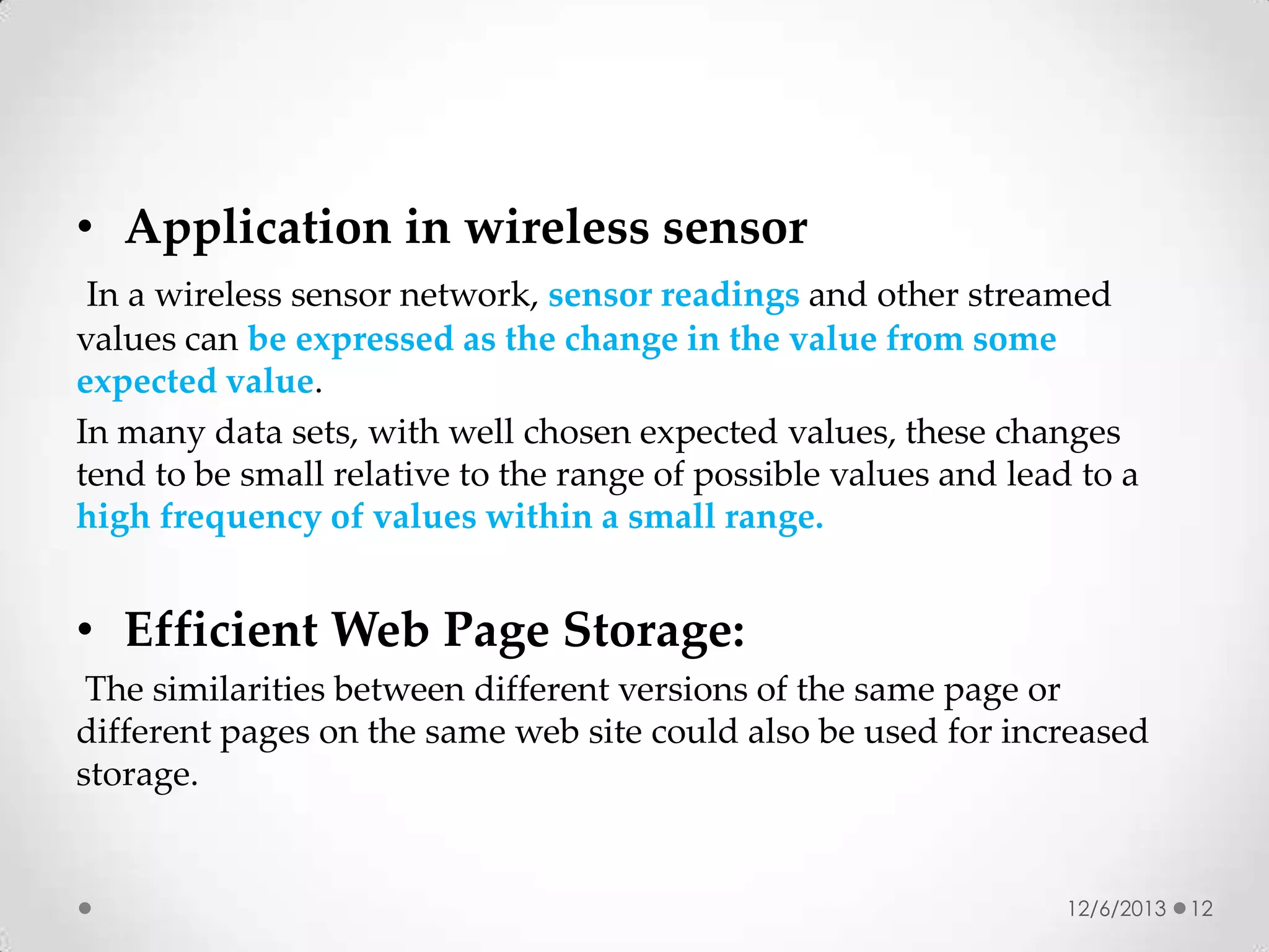 Delta encoding in data compression by Nisha Menon K studying mtech at fisat | PPSX