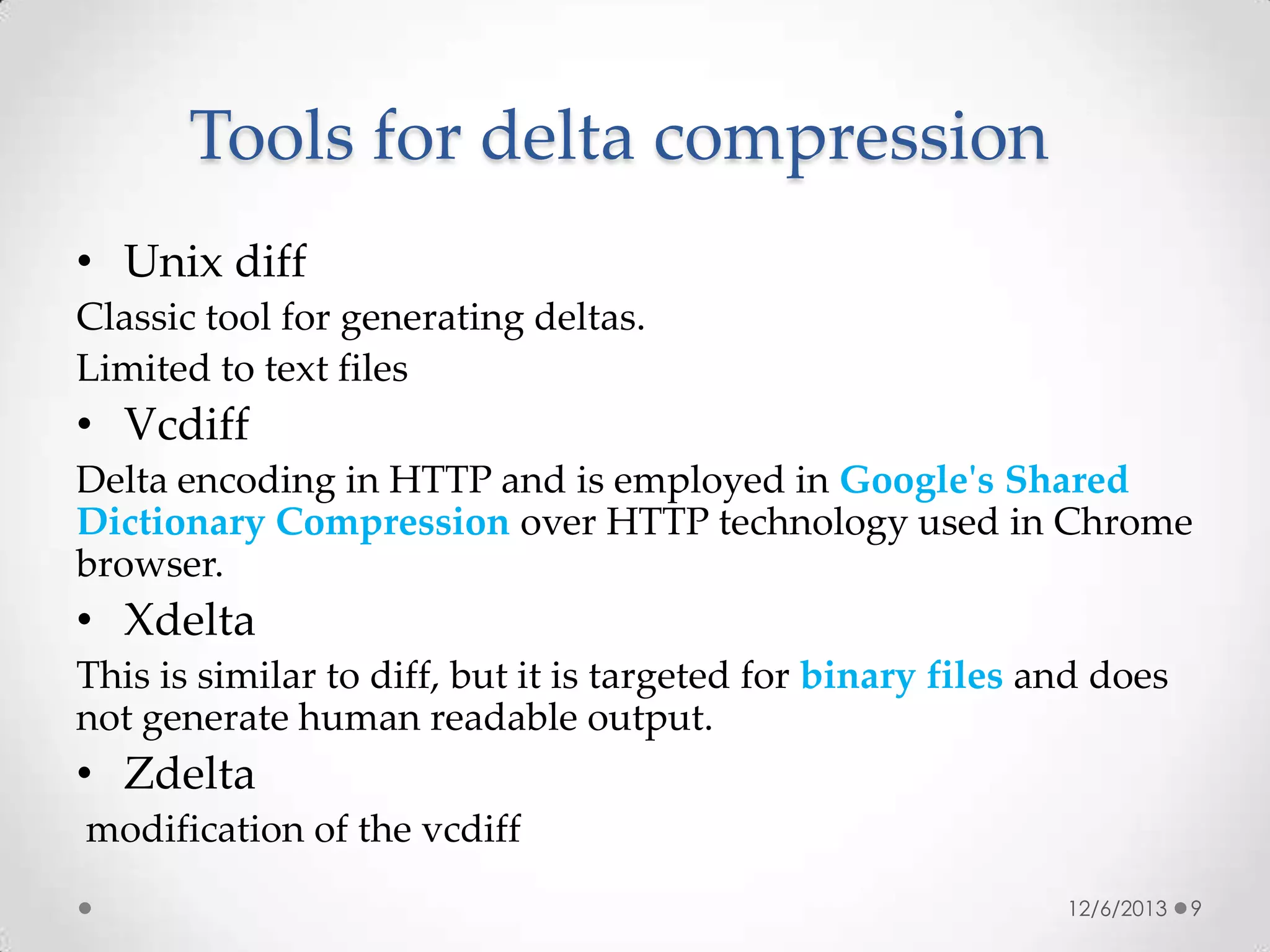 Delta encoding in data compression by Nisha Menon K studying mtech at fisat | PPSX
