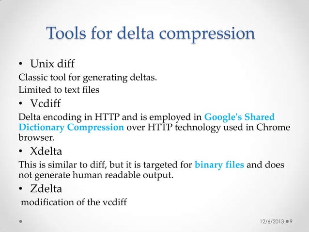 Delta encoding in data compression by Nisha Menon K studying mtech at fisat | PPSX | Data ...