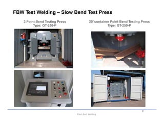 Flash Butt Welding-Delta | PPTX