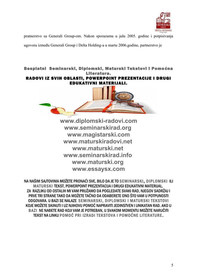 Delta generali osiguranje | DOC