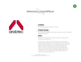 Delta g ric_consulting_presentation_erpscan_2015 | PDF | Management ...