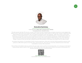 Delta g ric_consulting_presentation_erpscan_2015 | PDF | Management ...