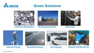 Delta Electronics Group Presentation 2020 | PDF