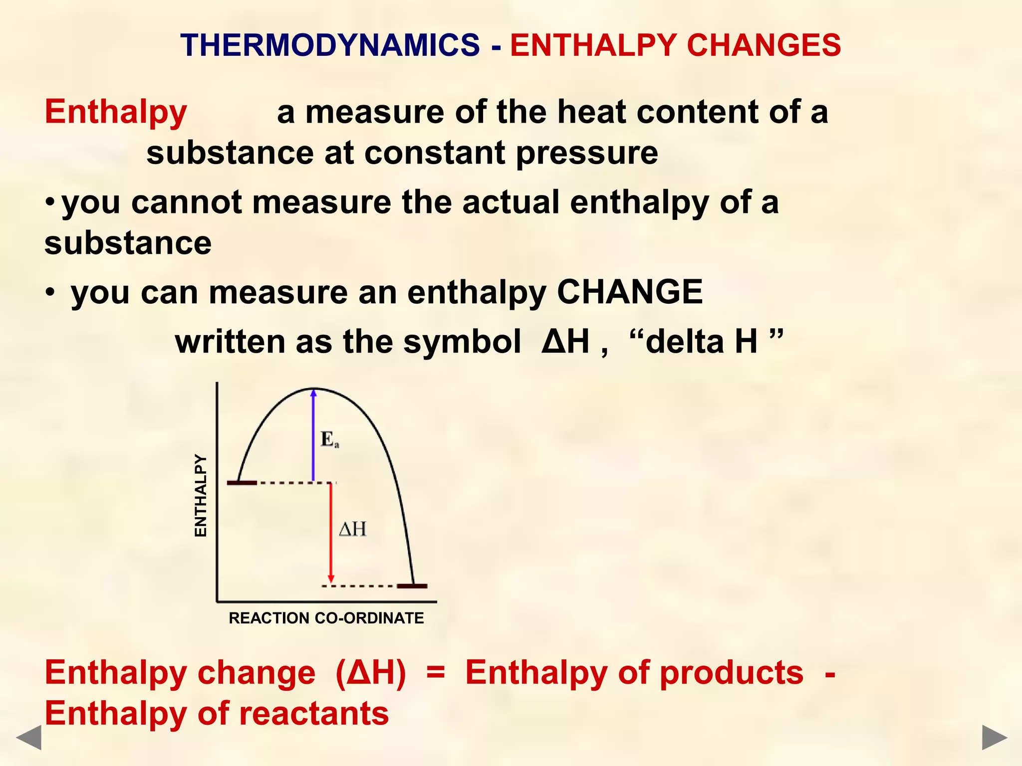 Chemical thermodynamics | PPTX