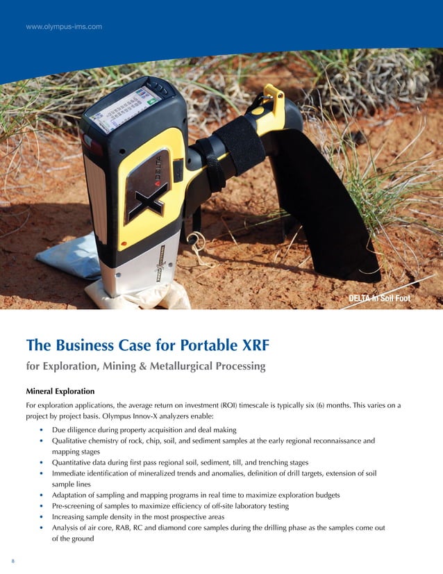 Delta Handheld Xrf Mining In 12 | PDF | Commodities | Economy
