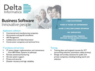 Delta Informatica | PPT