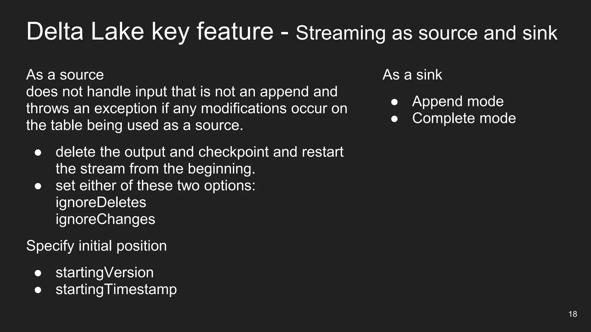 Delta lake and the delta architecture | PPTX