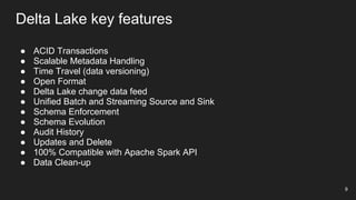 Delta lake and the delta architecture | PPTX | Cloud Computing | Internet