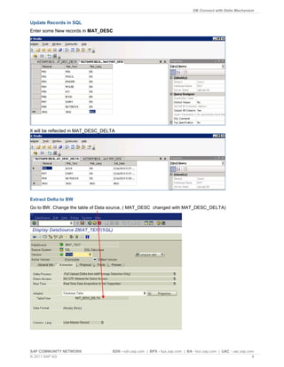 Delta machenism with db connect | PDF | Databases | Computer Software and Applications