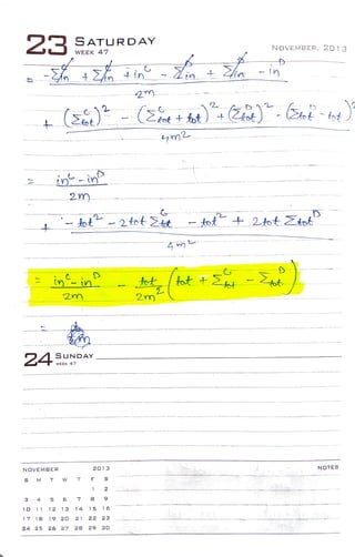 Delta modularity derivation (Louvain algorithm) : NOTES | PDF