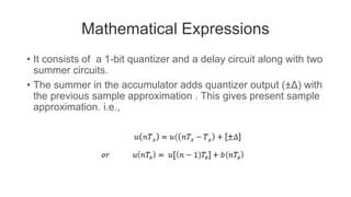 Delta modulation | PPTX