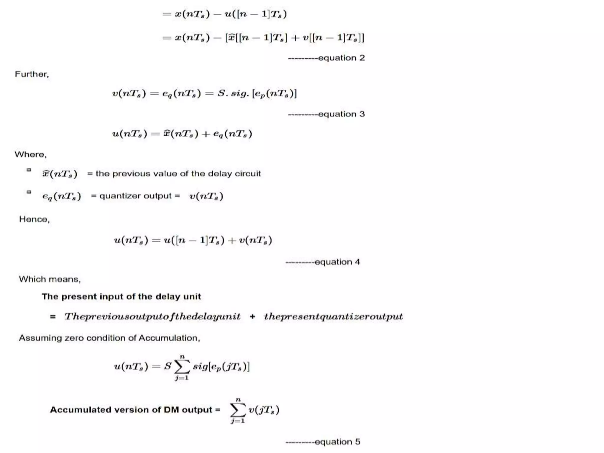 Delta Modulationpptx Digital Audio Computer Software And Applications