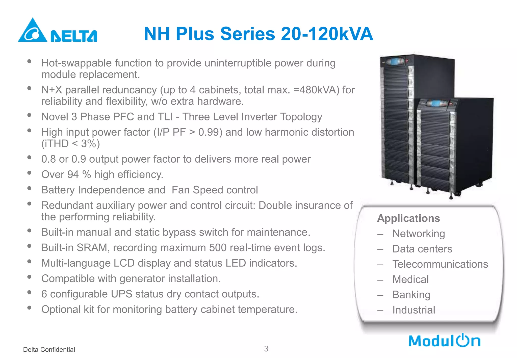 Delta modulon ups | PPTX