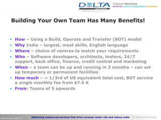 Introduction to BOT:Build, Operate and Transfer Offshoring | PPT