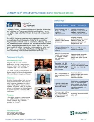 Deltapath frSIP® Unified Communications Core | PDF