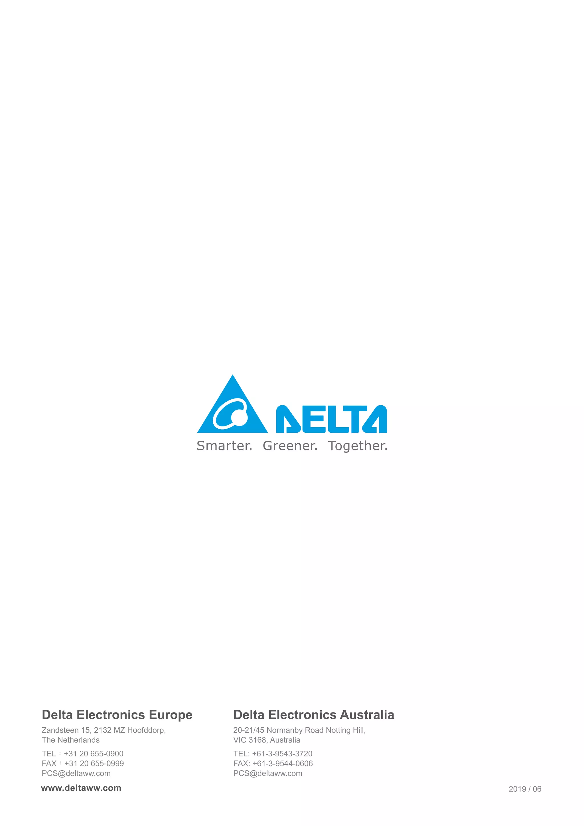 Delta Power Conditioning System 100kW | PDF
