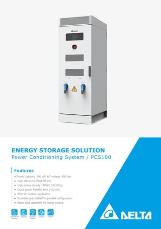 Delta Power Conditioning System 100kW | PDF