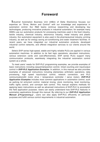 Delta plc examples.pdf for students download free | PDF