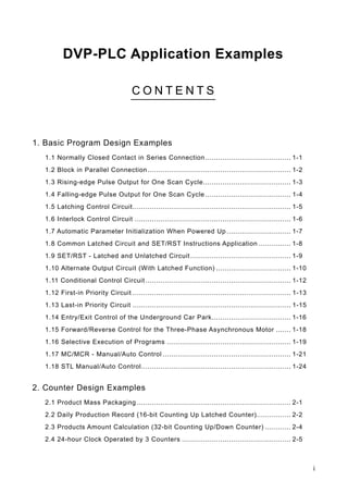 Delta plc examples.pdf for students download free | PDF