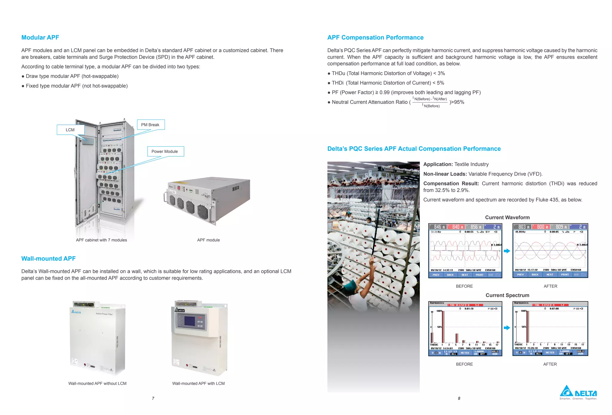 Delta pqc series power quality solution brochure 20161101 | PDF