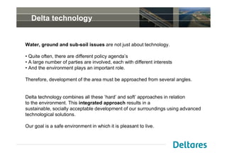 Deltares corporate presentation | PDF