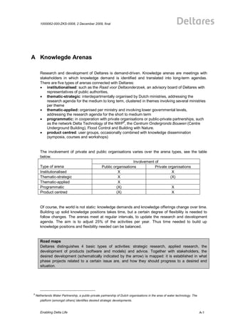 Deltares strategic plan 2008 2012 | PDF | Environment | Science