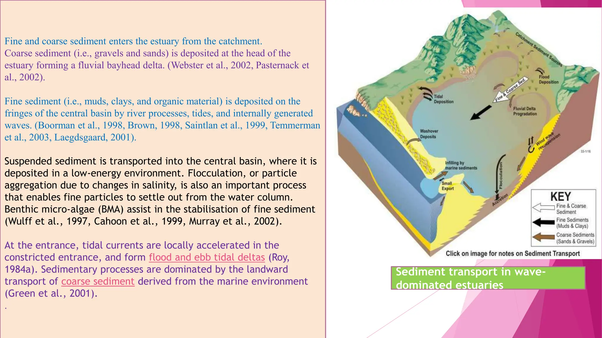 Deltas and Estuary Classification ,Sedimentology and Protection | PPTX