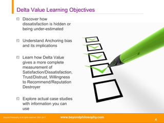 Delta satisfaction how to avoid unintended bias when you research ...